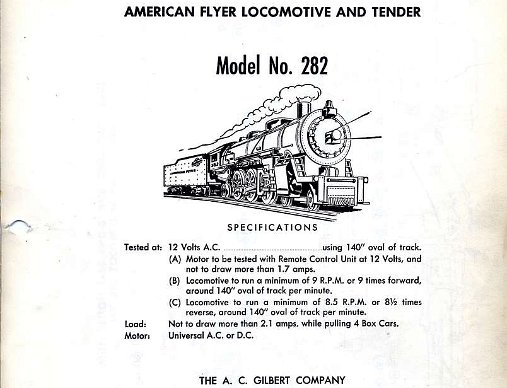 American Flyer Service Manual