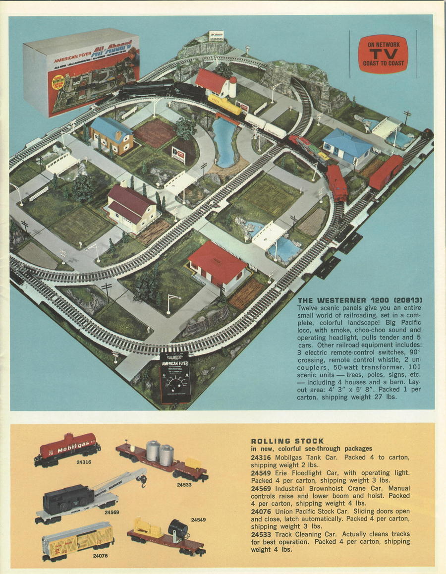 Gilbert 1965 Catalog Page 5